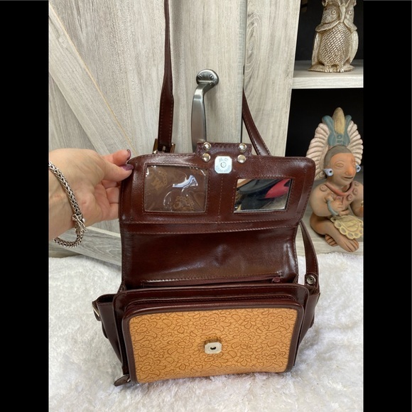 MC Mark Chantal | Bags | Mc Marc Chantal Western Style Brown Leather ...